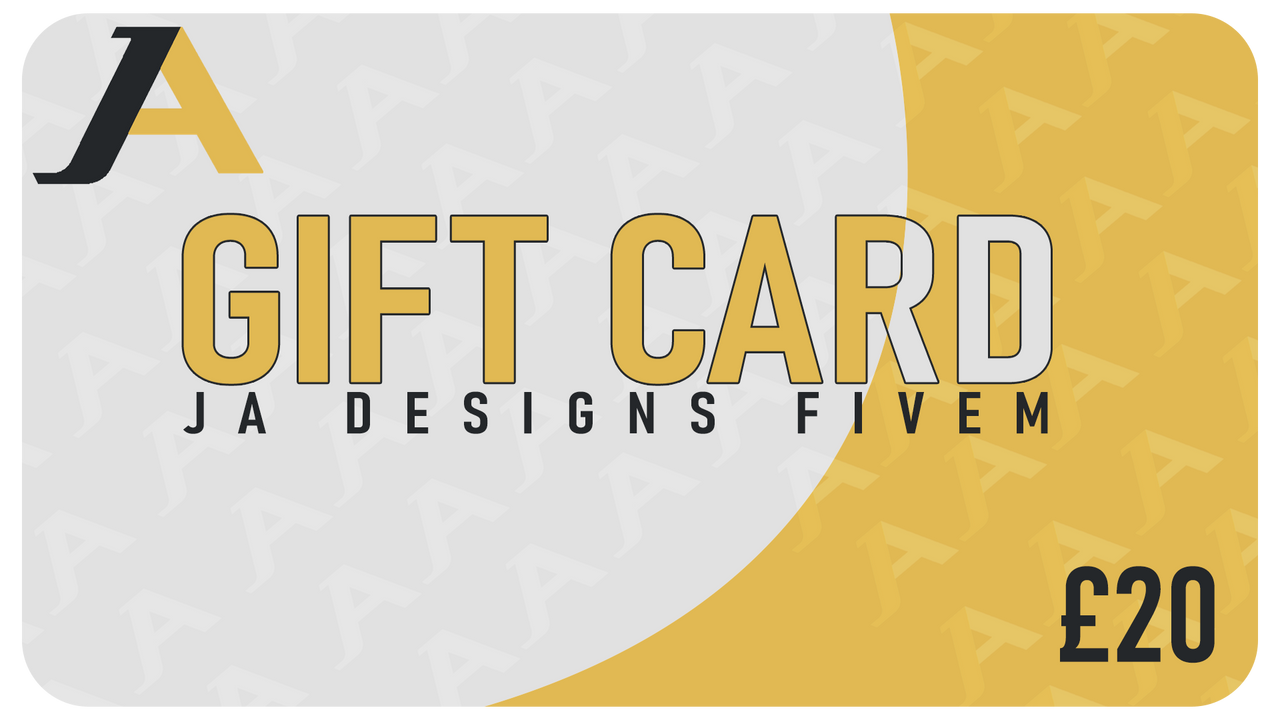Gift Card – JA Designs FiveM