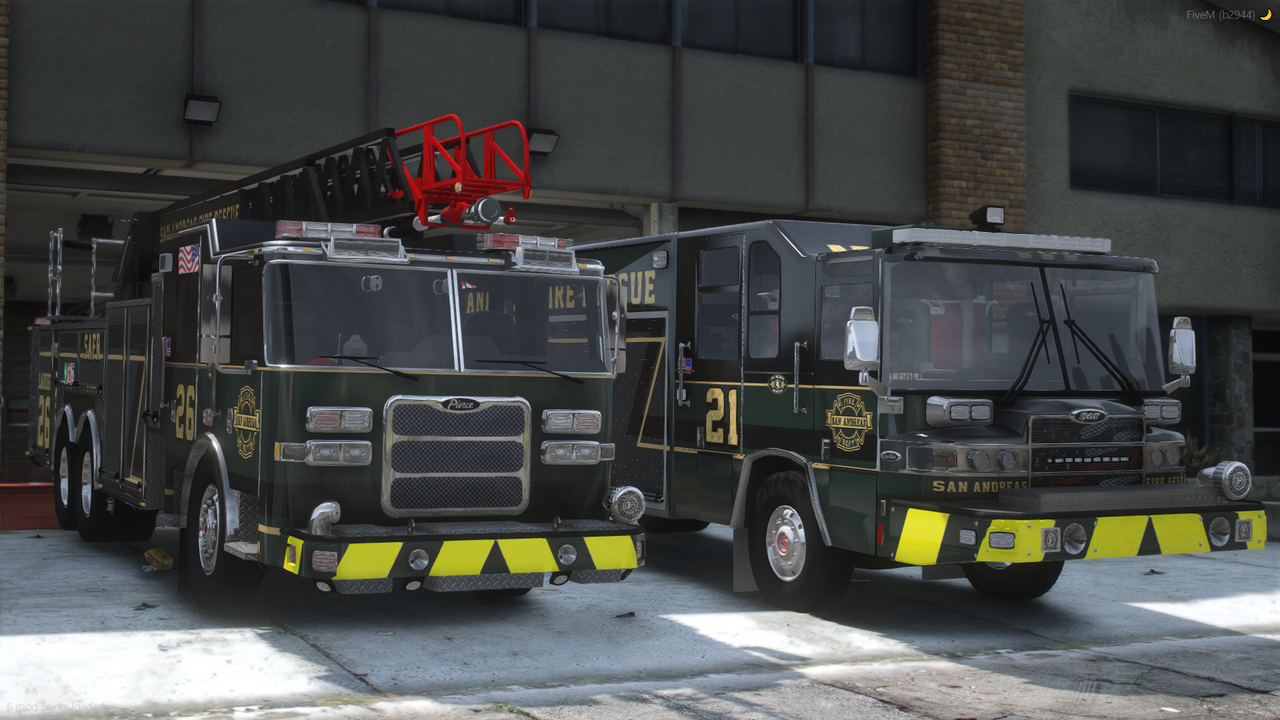 SAFR Livery Package GREEN EDITION – JA Designs FiveM