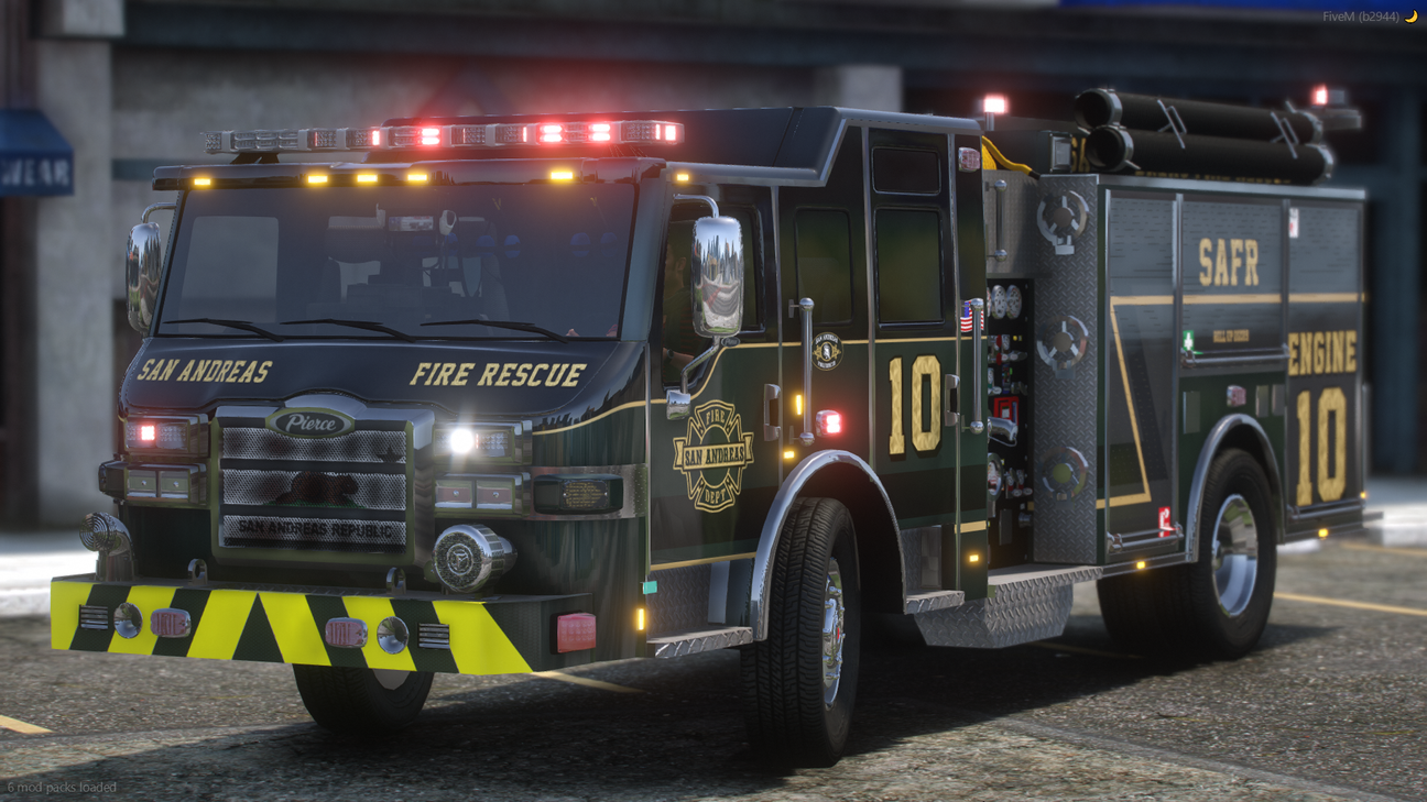 SAFR Livery Package GREEN EDITION – JA Designs FiveM