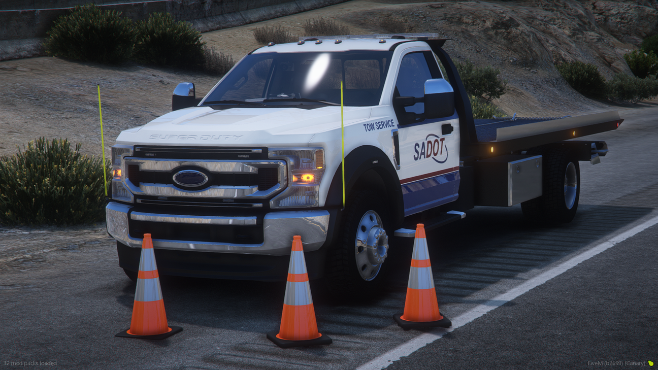 Generic 2020 Flatbed Truck – JA Designs FiveM