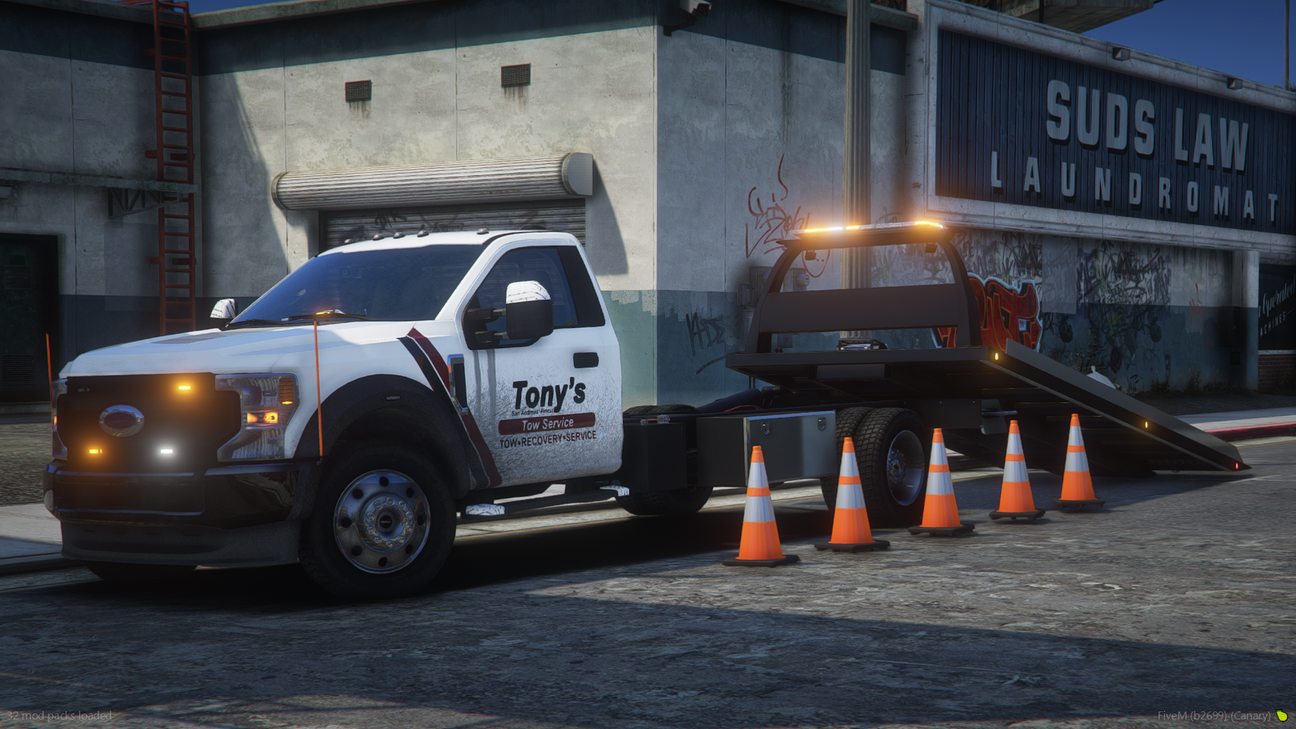 Generic 2020 Flatbed Truck – JA Designs FiveM