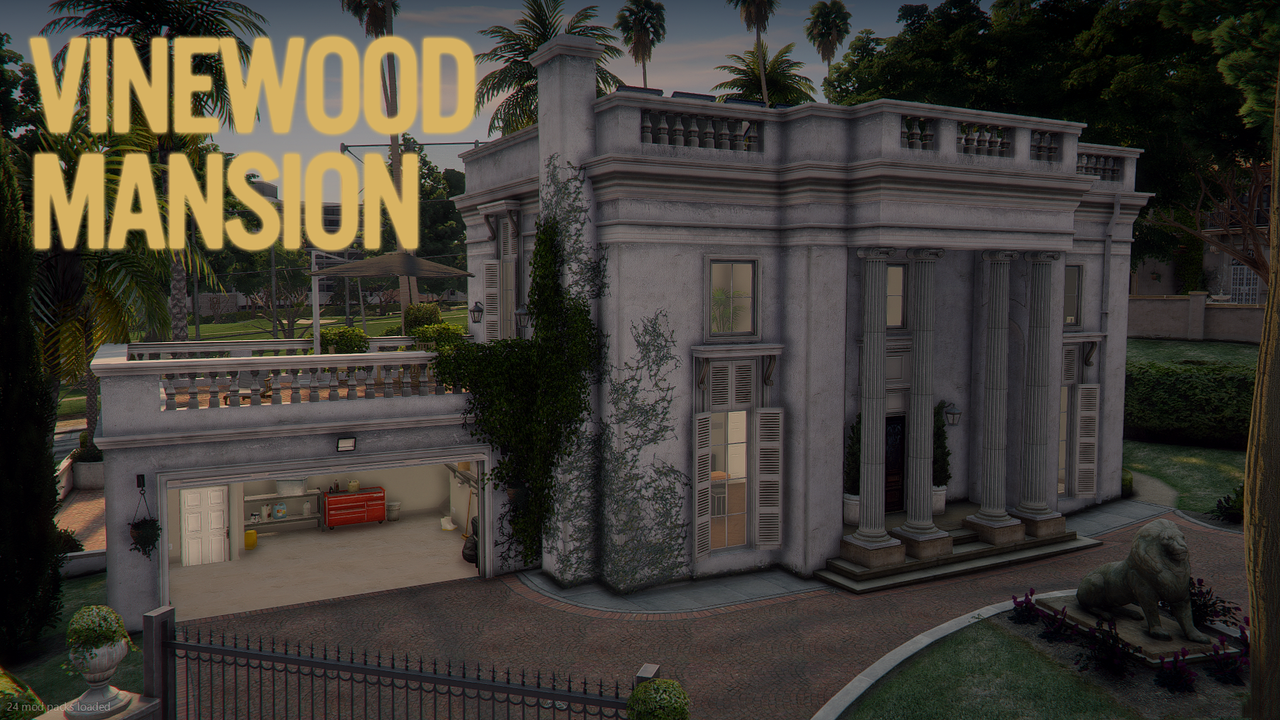 Vinewood Mansion MLO – JA Designs FiveM