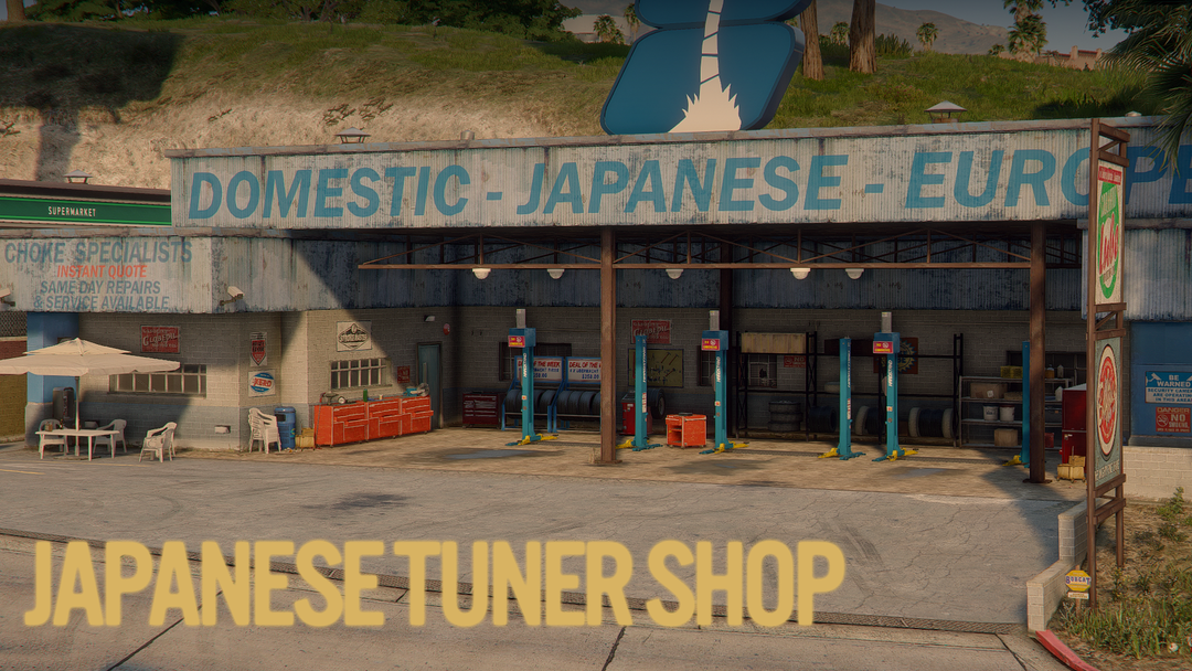 Japanese Tuner Shop MLO – JA Designs FiveM