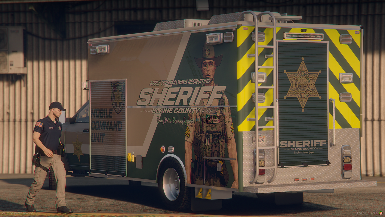 2025 BCSO Livery Package – JA Designs FiveM