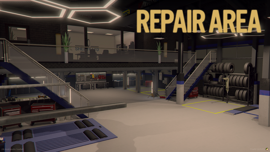Shelby Auto Repair Shop MLO – JA Designs FiveM
