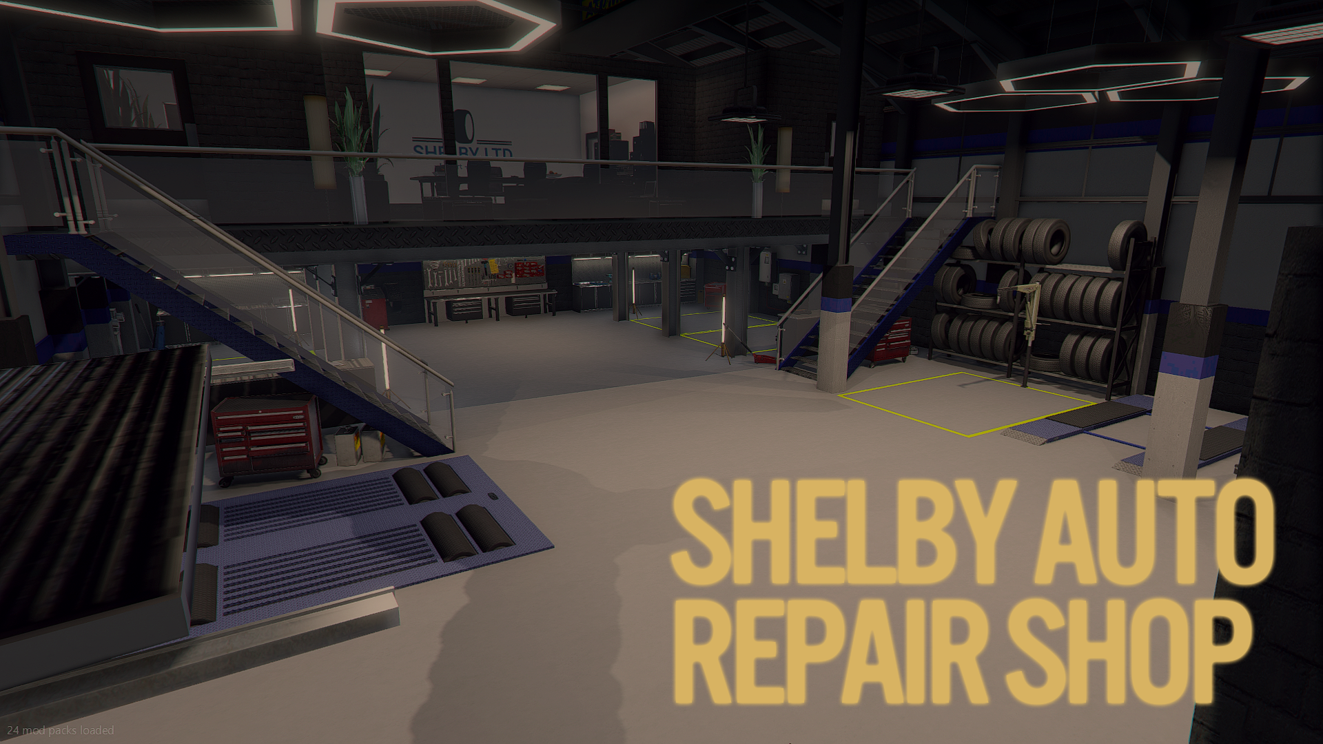 Shelby Auto Repair Shop MLO – JA Designs FiveM