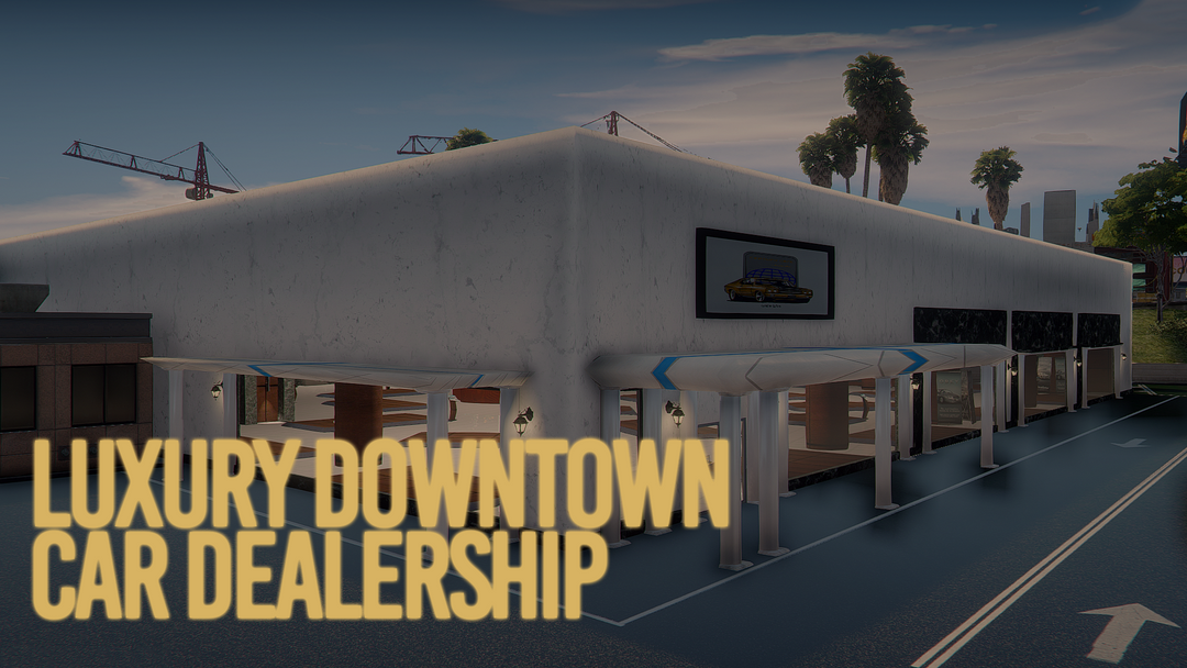 Downtown Luxury Car Dealership MLO – JA Designs FiveM