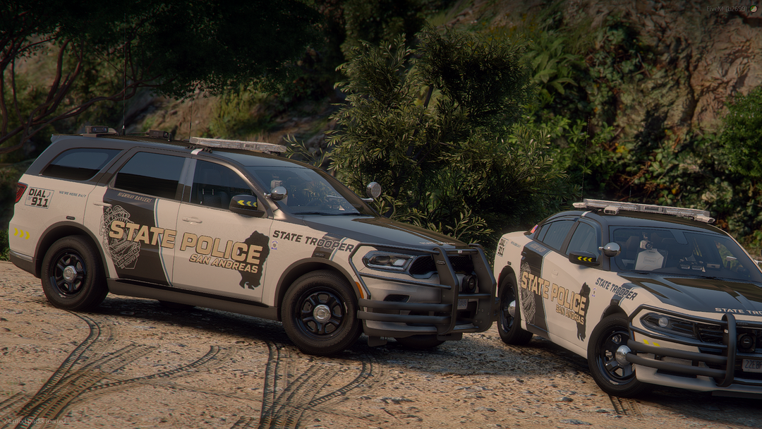 2025 SASP Livery Package – JA Designs FiveM