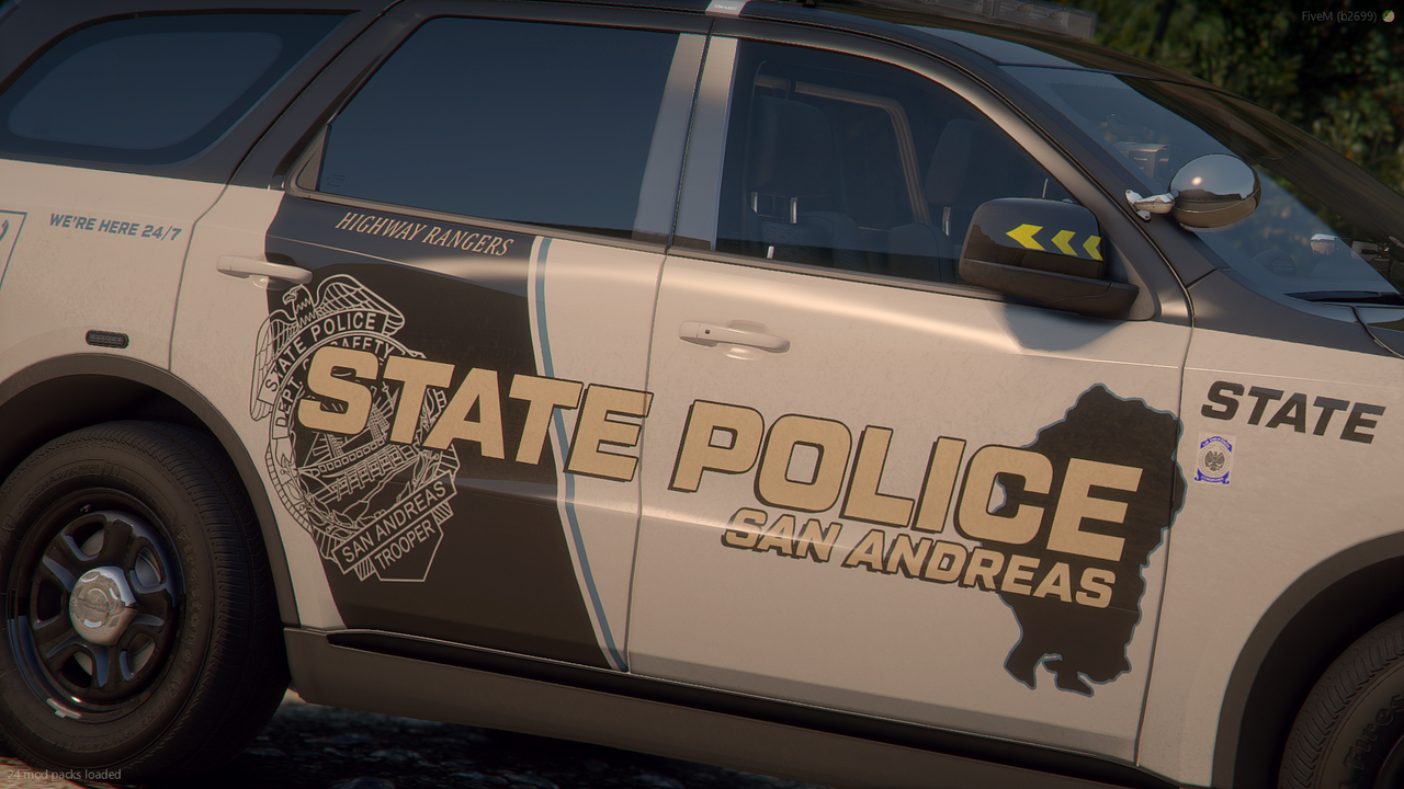 2025 SASP Livery Package – JA Designs FiveM