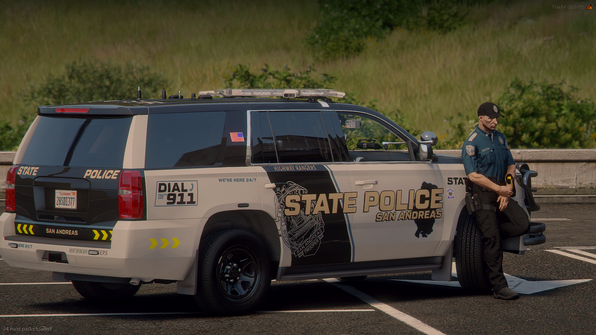 2025 SASP Livery Package – JA Designs FiveM