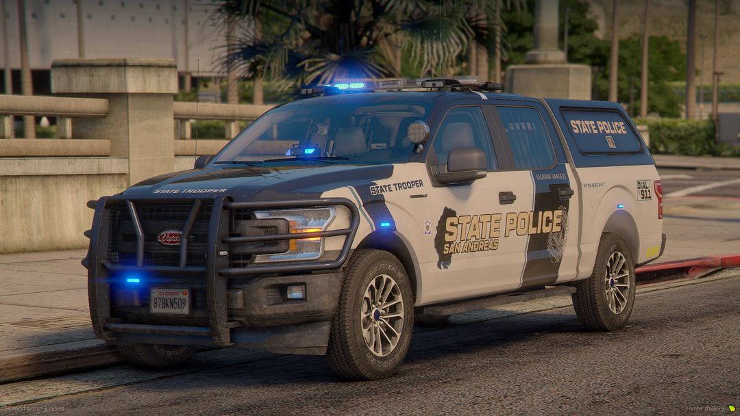 2025 SASP Livery Package – JA Designs FiveM