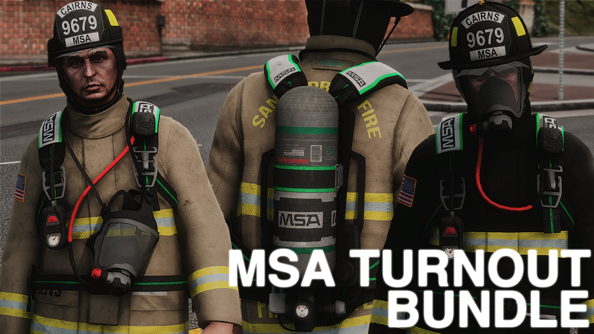 MSA G-XTREME Turnout Bundle | FiveM Fire & Rescue Turnout Clothing – JA ...