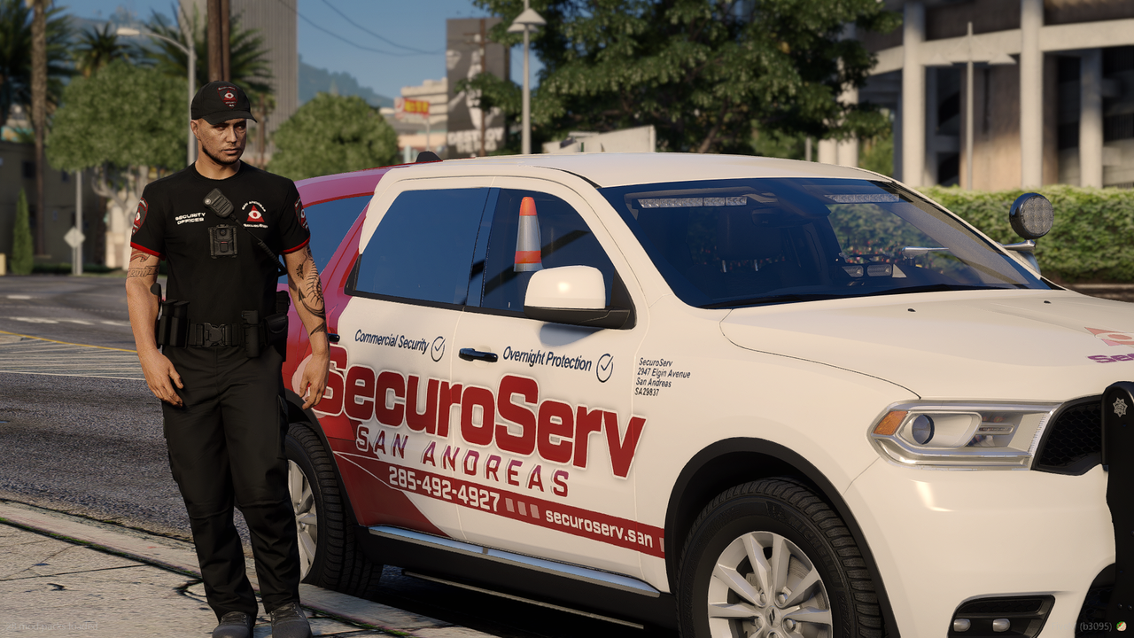 SecuroServ Security EUP Package – JA Designs FiveM