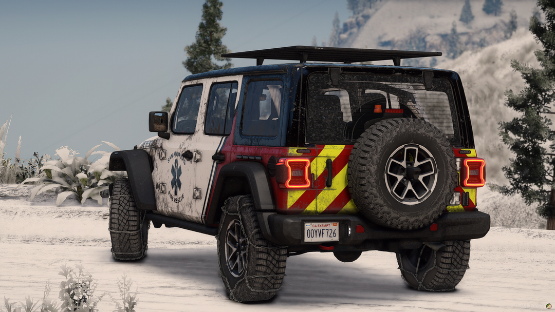 Generic Fire Rescue Offroad Vehicle [ULC] – JA Designs FiveM