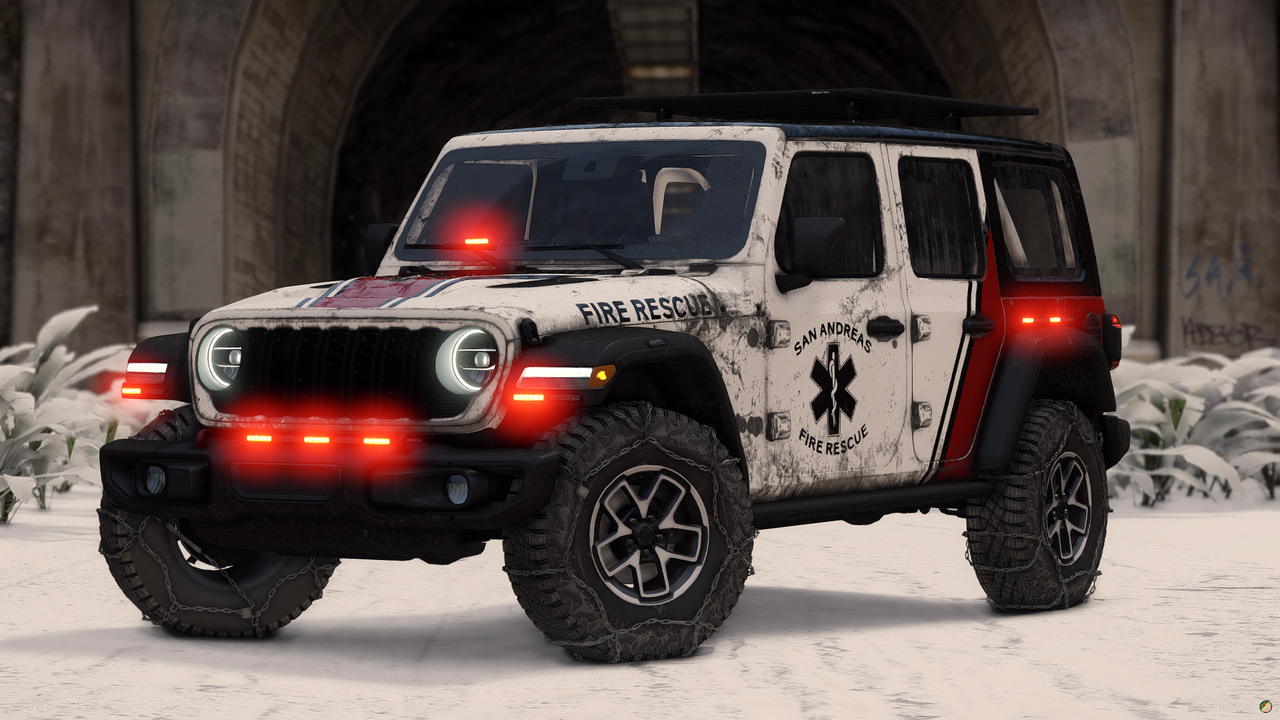 Generic Fire Rescue Offroad Vehicle [ULC] – JA Designs FiveM