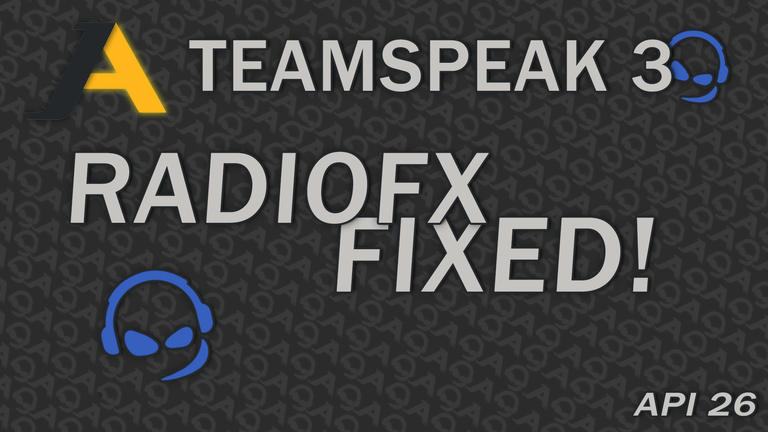 Teamspeak 3 RadioFX Plugin Fix – JA Designs FiveM