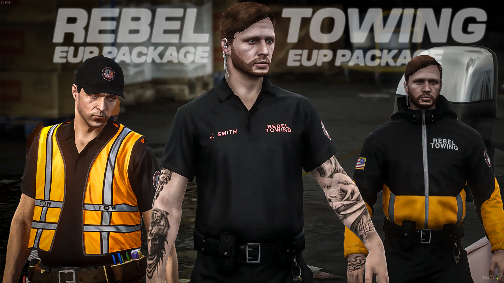Rebel Towing EUP Package – JA Designs FiveM
