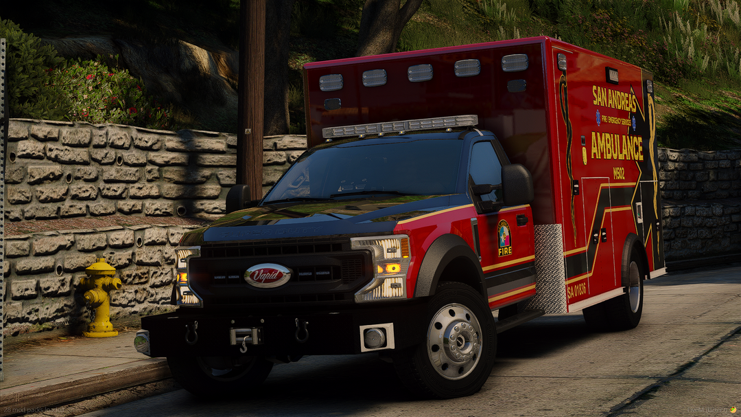2018 Generic Ambulance Duo [ULC] – JA Designs FiveM