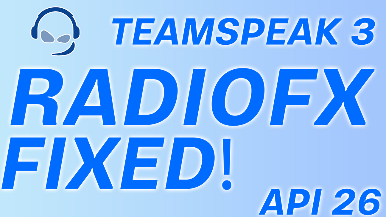 Teamspeak 3 RadioFX Plugin Fix – JA Designs FiveM