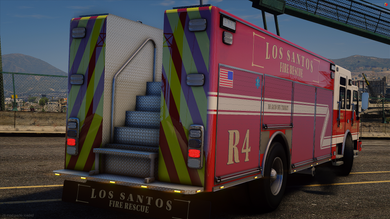 Velocity Single Axle Rescue Fire Truck [ULC] – JA Designs FiveM