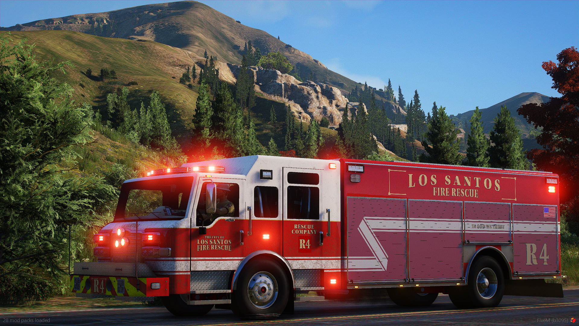 Velocity Single Axle Rescue Fire Truck [ULC] – JA Designs FiveM