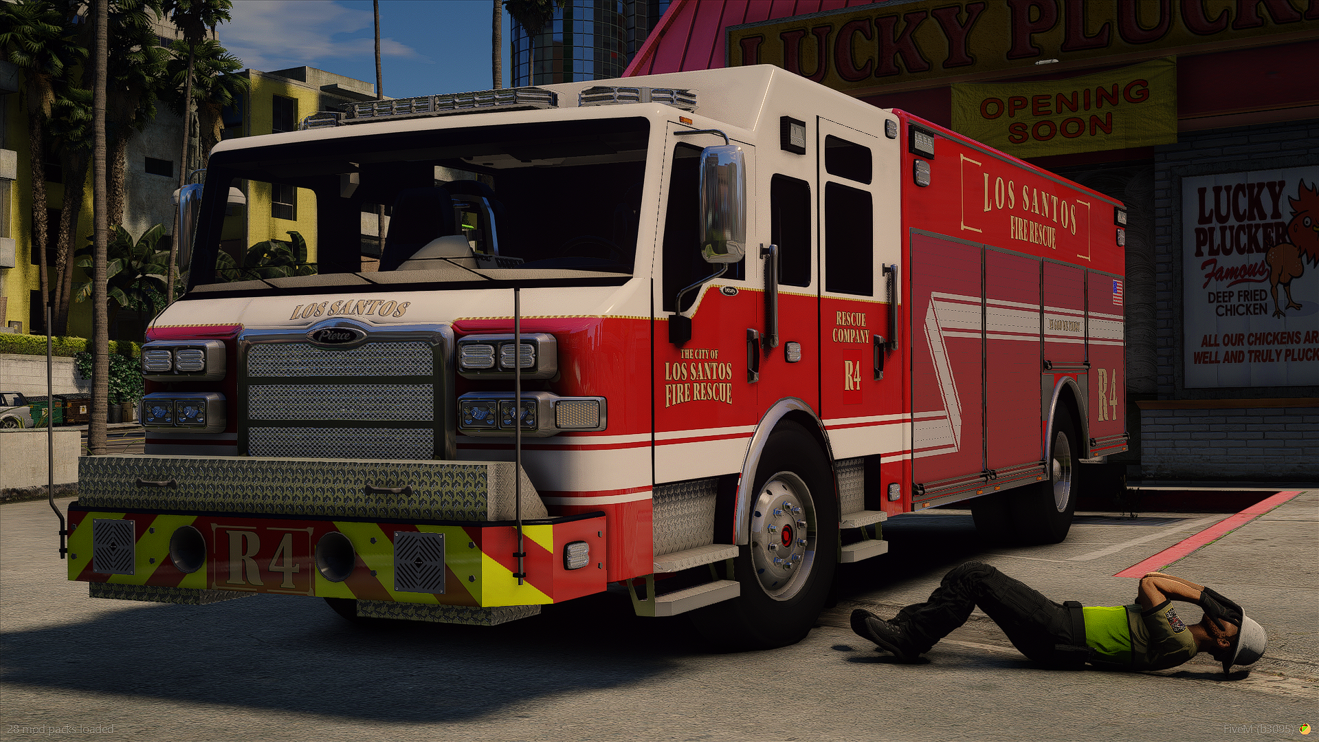 Velocity Single Axle Rescue Fire Truck [ULC] – JA Designs FiveM