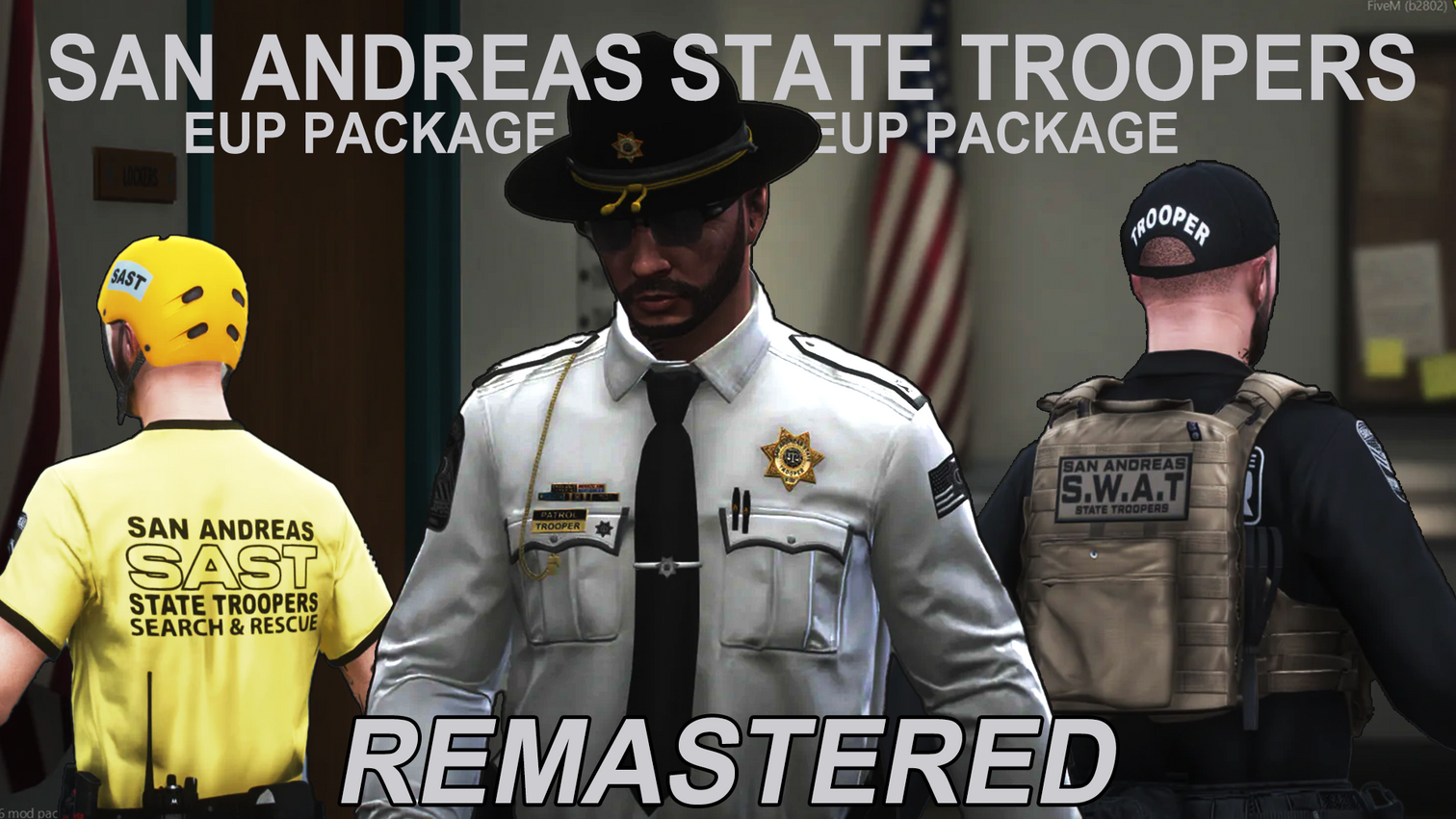 SAST EUP Package Remastered – JA Designs FiveM