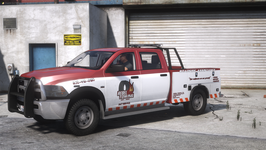 Rebel Tow Company Livery Pack – JA Designs FiveM