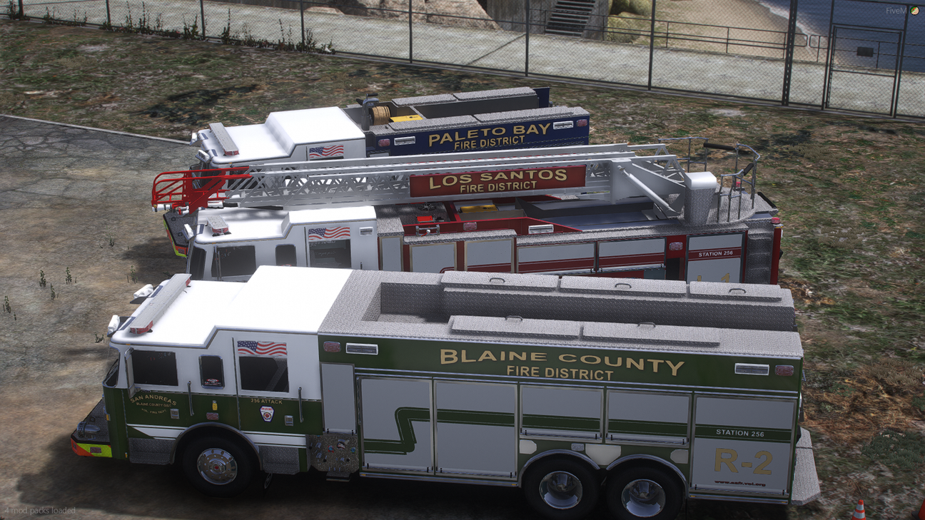 SAFR Volunteer Livery Package – JA Designs FiveM